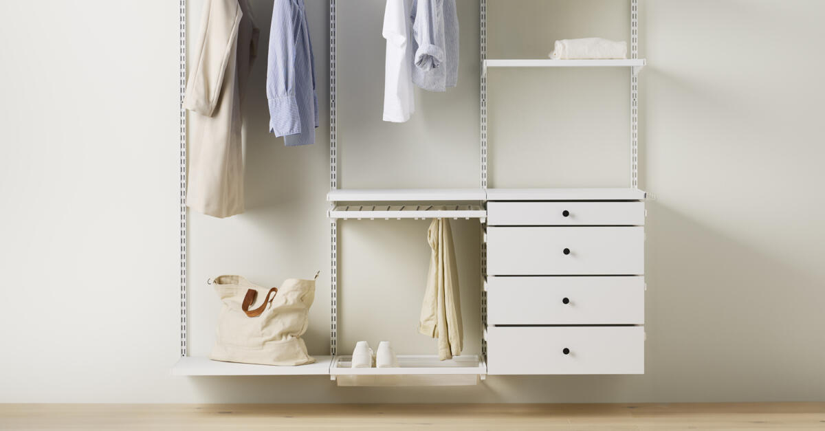 Décor+ | Ready solutions for clothes storage | Elfa